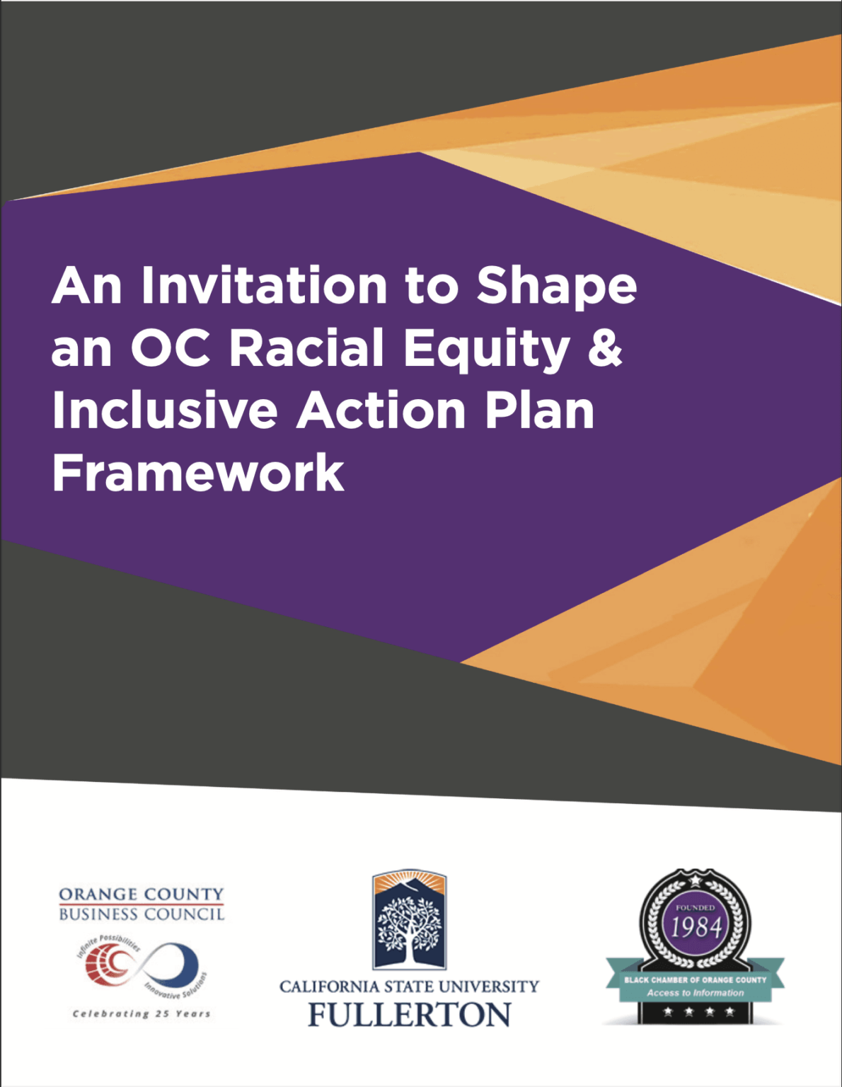 OC Racial Equity and Inclusive Action Plan – OC Black Chamber